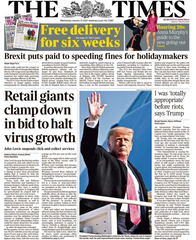 UK Newspaper Archive (July 2020-Present) - Tomorrow's Papers Today!