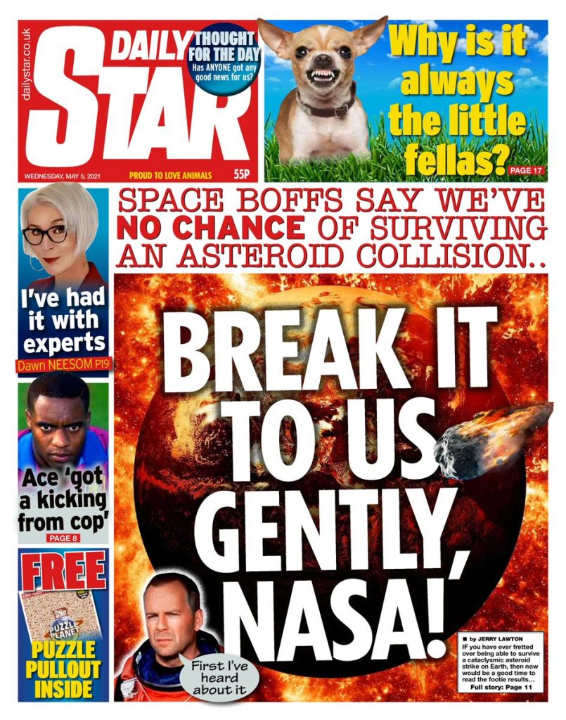 Daily Star Front Page 5th of May 2021 - Tomorrow's Papers Today!