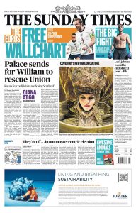 Sunday Times Front Page 6th of June 2021 - Tomorrow's Papers Today!