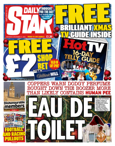 Daily Star Front Page 17th of December 2022 - Tomorrow's Papers Today!