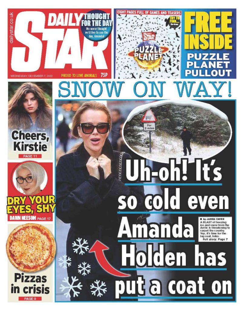 Daily Star Front Page 7th of December 2022 - Tomorrow's Papers Today!