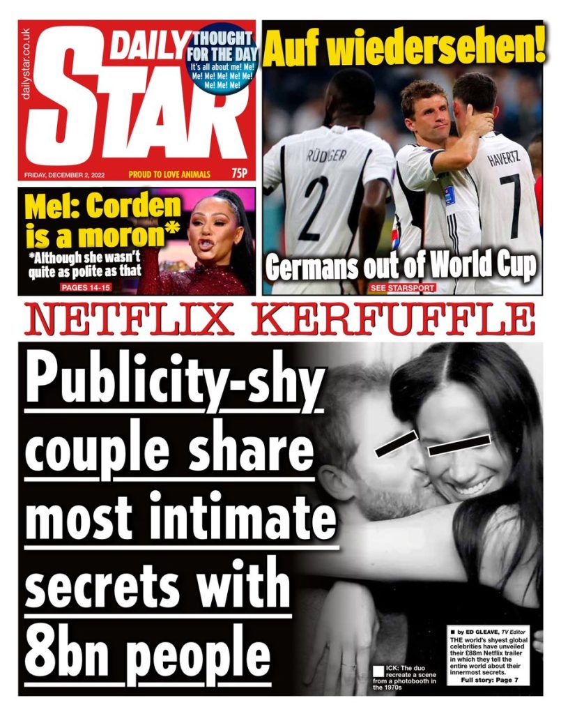 Daily Star Front Page 2nd of December 2022 - Tomorrow's Papers Today!