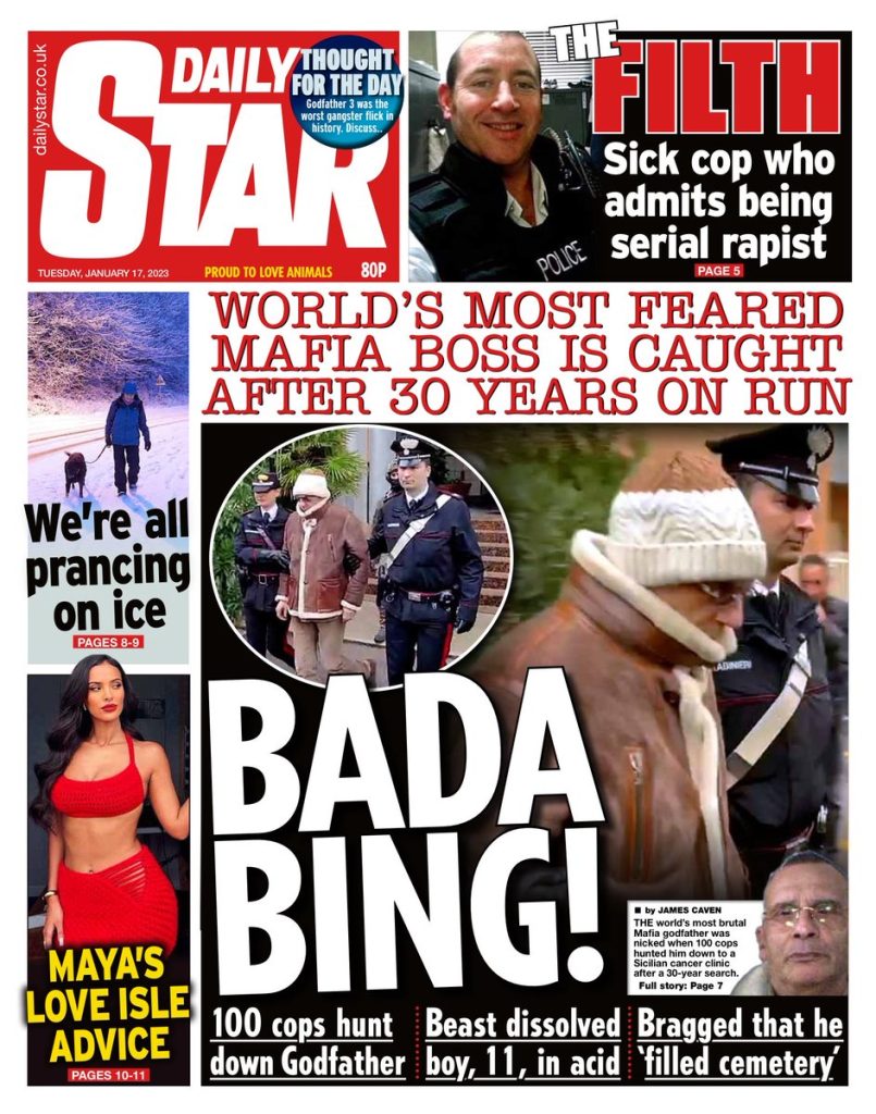 Daily Star Front Page 17th of January 2023 - Tomorrow's Papers Today!