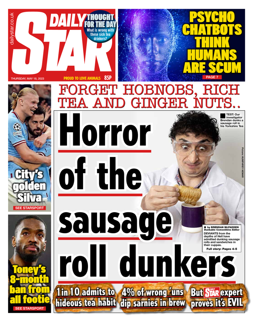 Daily Star Front Page 18th of May 2023 - Tomorrow's Papers Today!