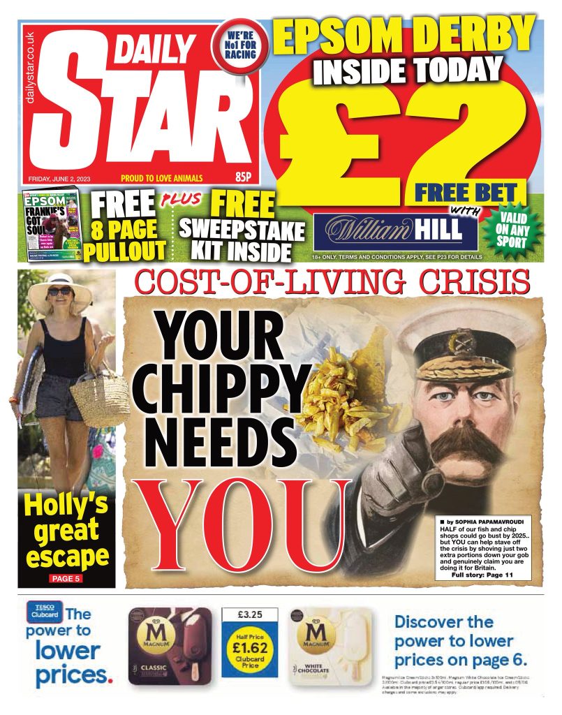 Daily Star Front Page 2nd of June 2023 - Tomorrow's Papers Today!