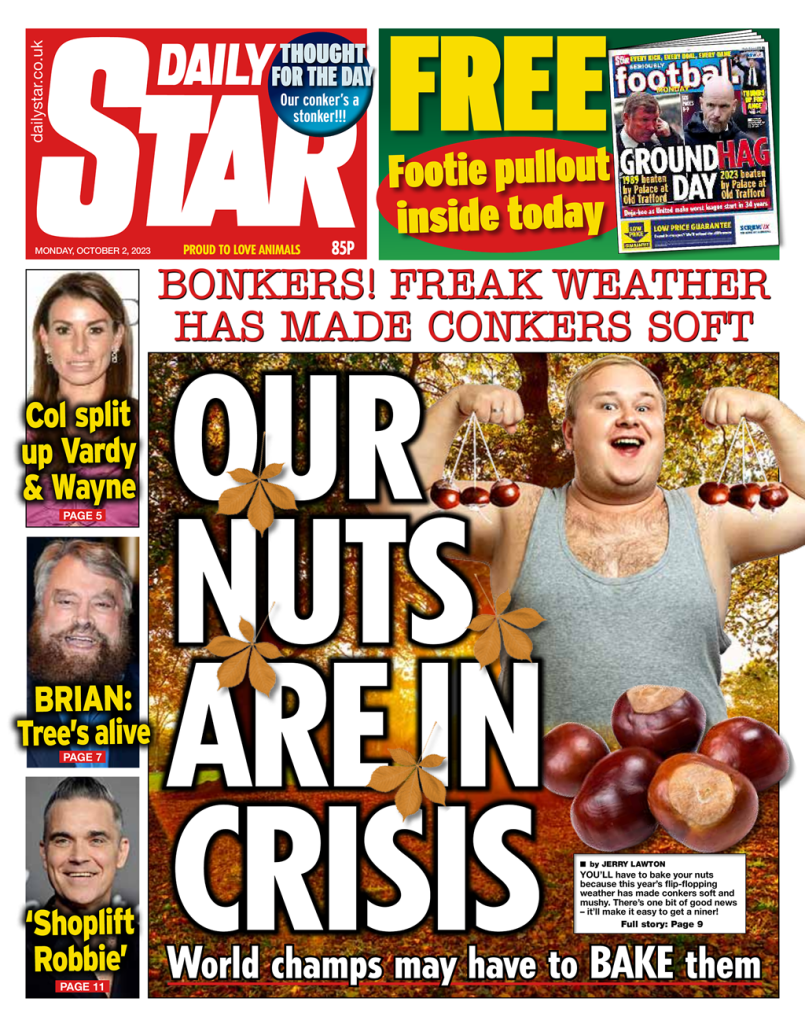 Daily Star Front Page 2nd of October 2023 - Tomorrow's Papers Today!