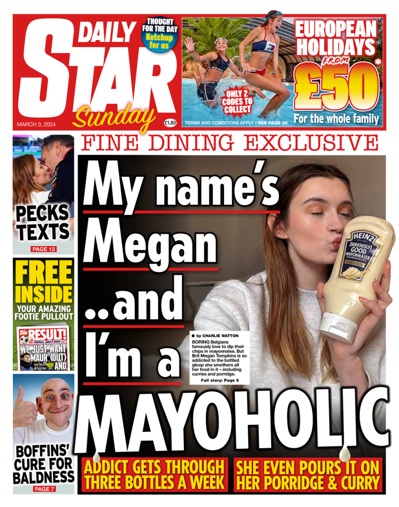 Daily Star Front Page 3rd of March 2024 - Tomorrow's Papers Today!