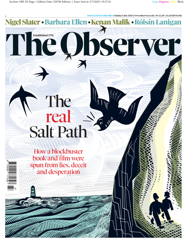 Observer Front Page 6th of July 2025 - Tomorrow's Papers Today!