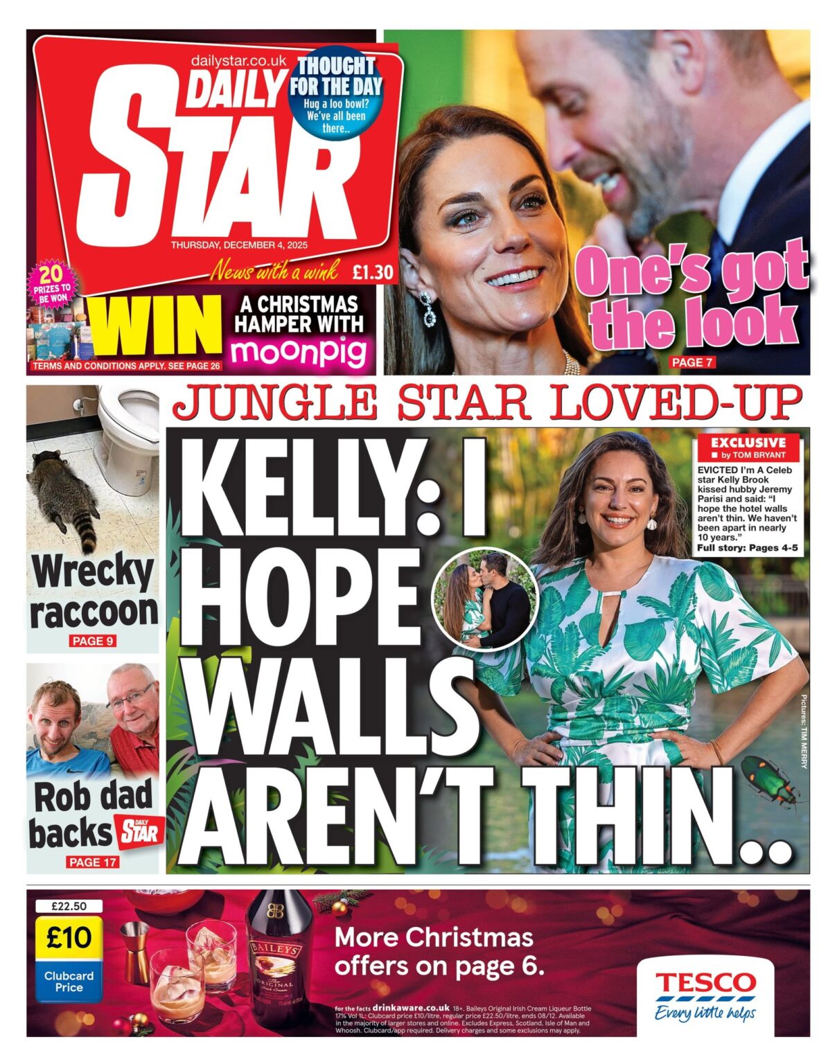 Daily Star Front Page 4th of December 2025 - Tomorrow's Papers Today!