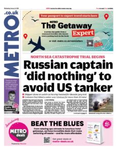Metro Front Page 14th of January 2026 - Tomorrow's Papers Today!