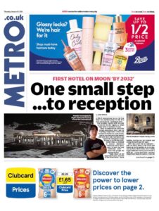 Metro Front Page 15th of January 2026 - Tomorrow's Papers Today!